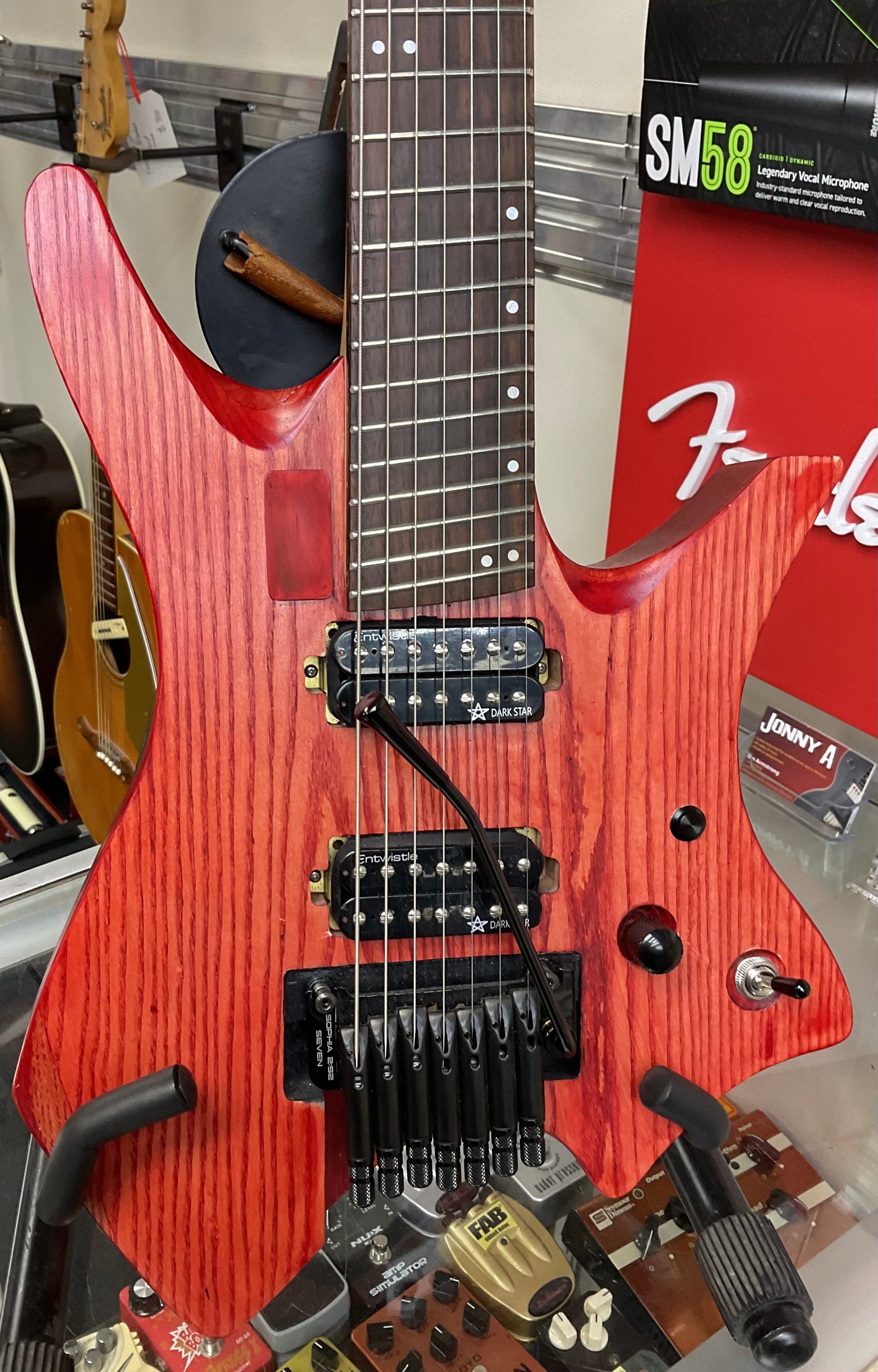 Custom Headless 7-String Guitar w/ Sophia Tremolo | JamHouse Music